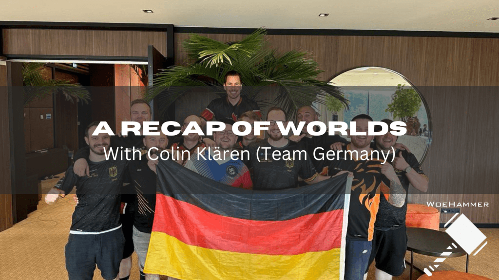 AoS Worlds - Colin Klären (Team Germany) - Woehammer