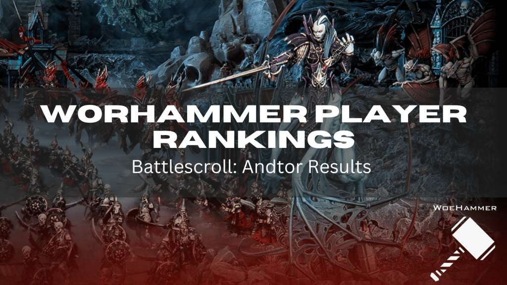 Woehammer Player Rankings - General's Handbook 23-24 - Woehammer