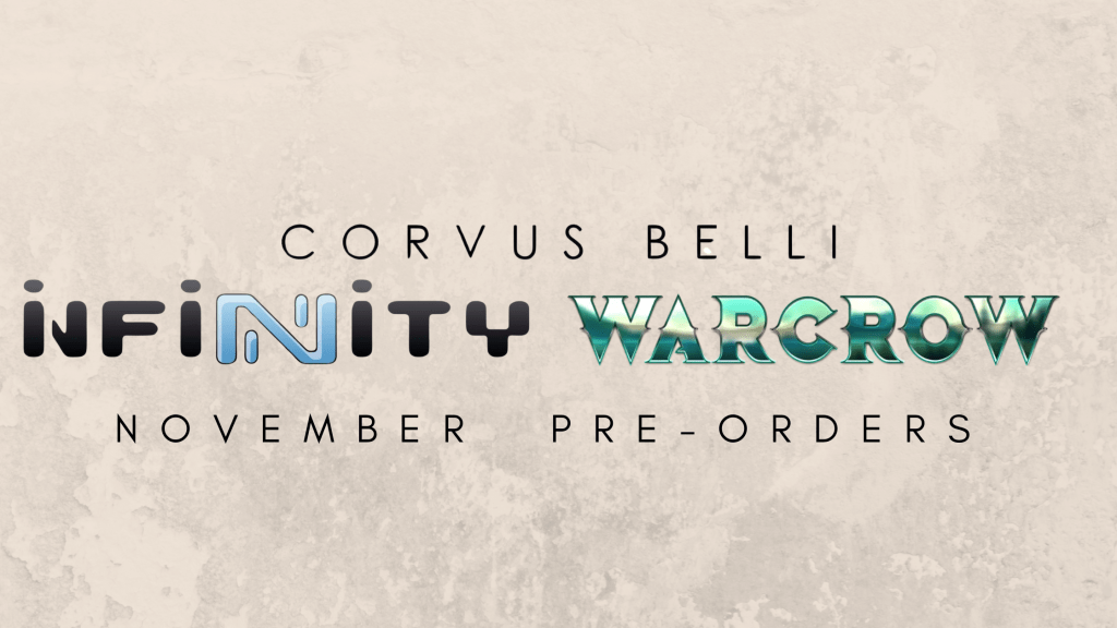 November Releases from Corvus Belli - Woehammer