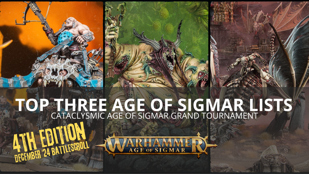 Top Three AoS Lists for the Cataclysmic Age of Sigmar Grand Tournament ...