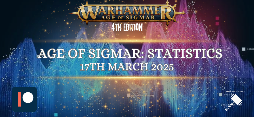 Age of Sigmar: 4th Edition Meta Stats (17th March 2025) - Woehammer