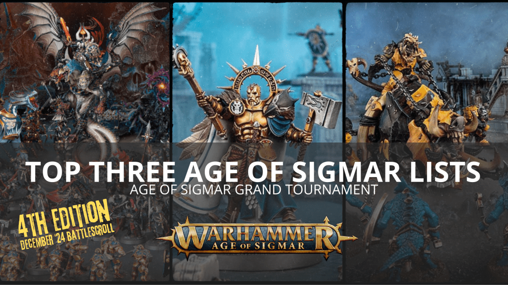 Top Three AoS Lists for the Warhammer Age of Sigmar Grand Tournament ...