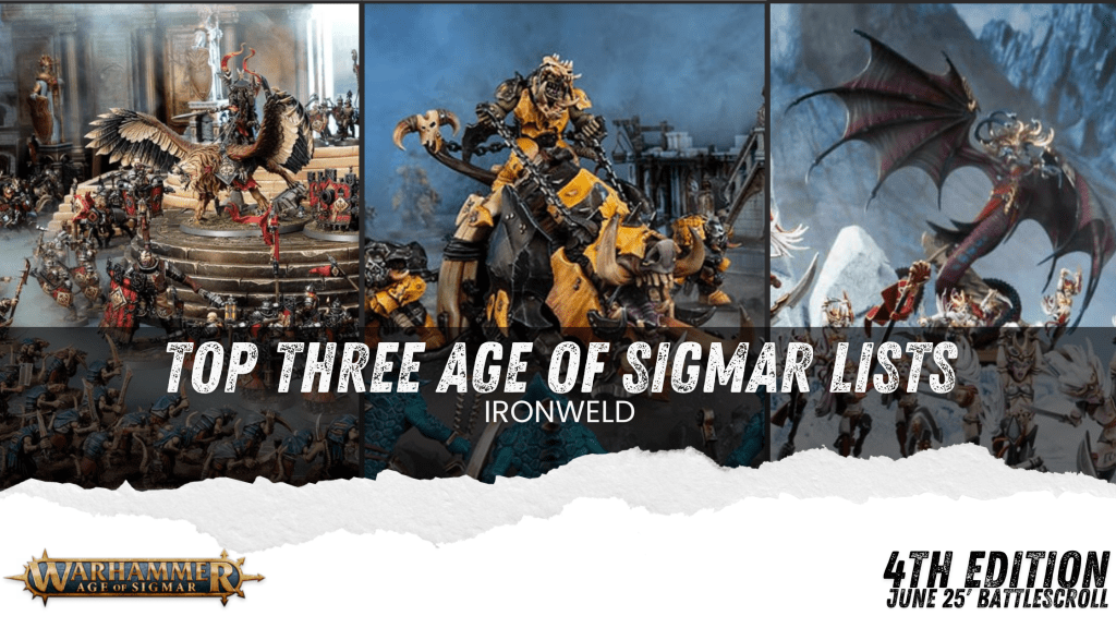 Top Three AoS Lists for the Ironweld: Age of Sigmar Grand Tournament ...